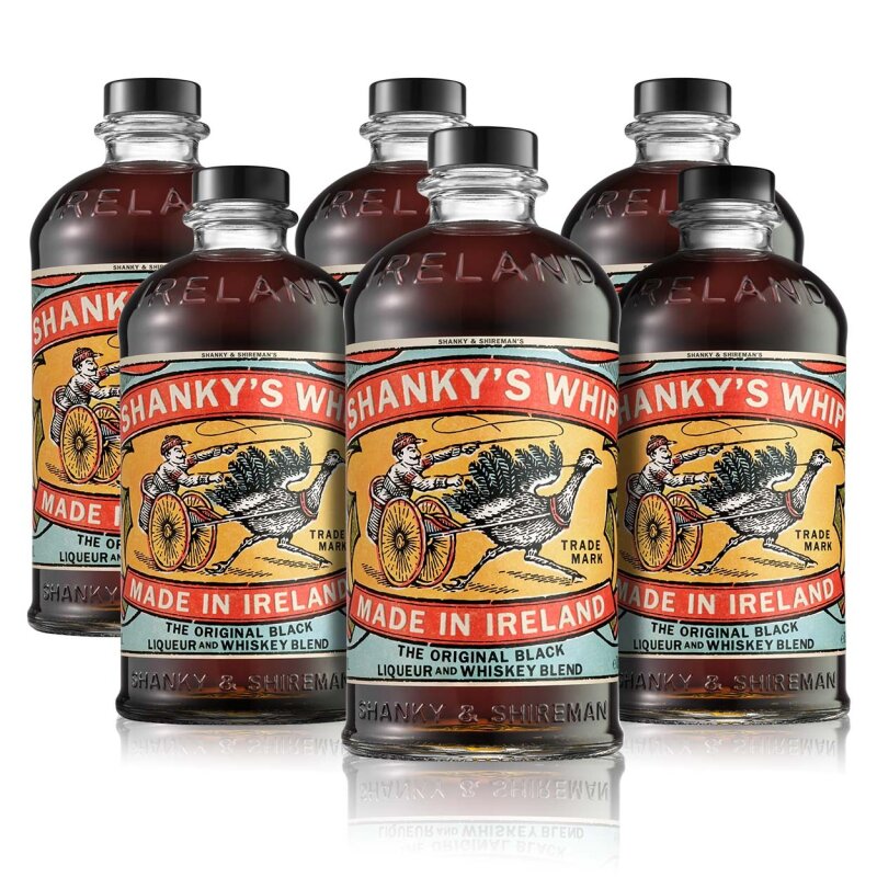 Shanky's Whip Black Irish Whiskey Likör, 118,50